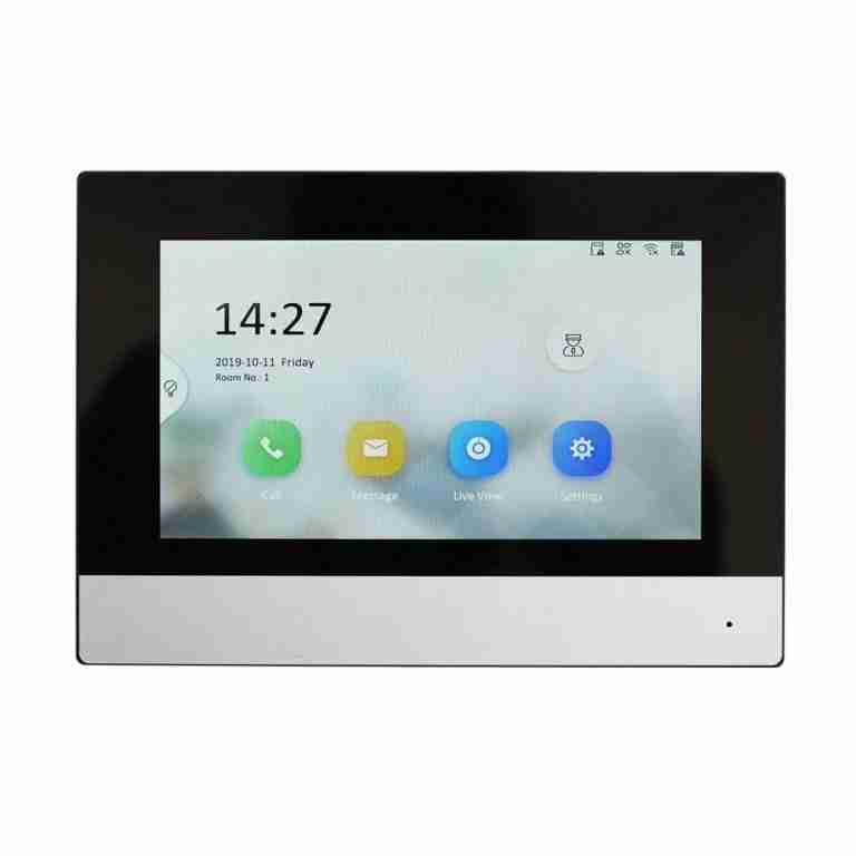 HIKVISION DS-KH6320-WTE1 Video Intercom Indoor Station Touch Screen – قلب التقنية للحلول الذكية